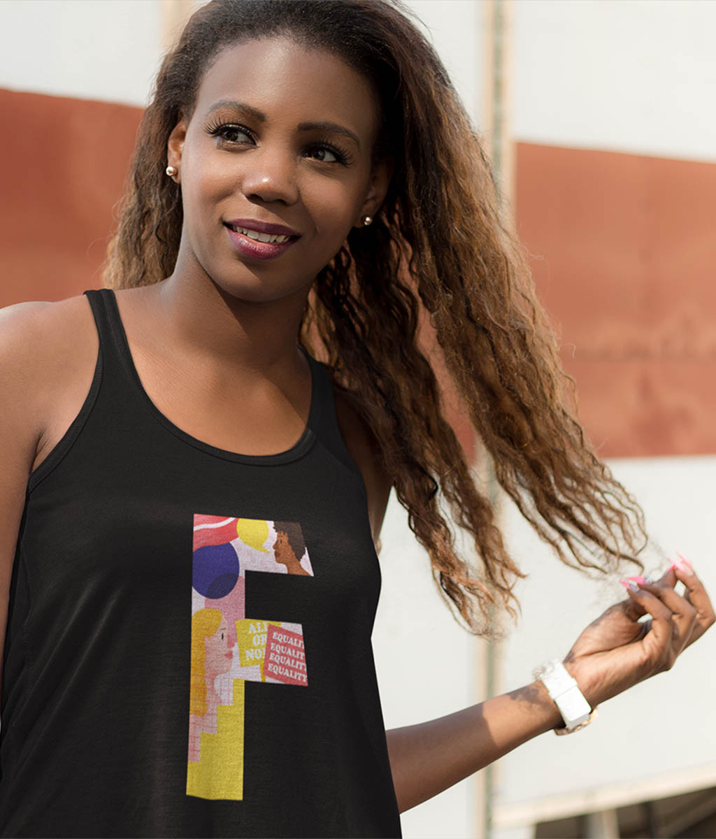 F by Pink Bits | The Feminist Shop